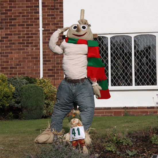 Scarecrow Festival 2011 at St Chad's Church, Pattingham South Staffordshire
