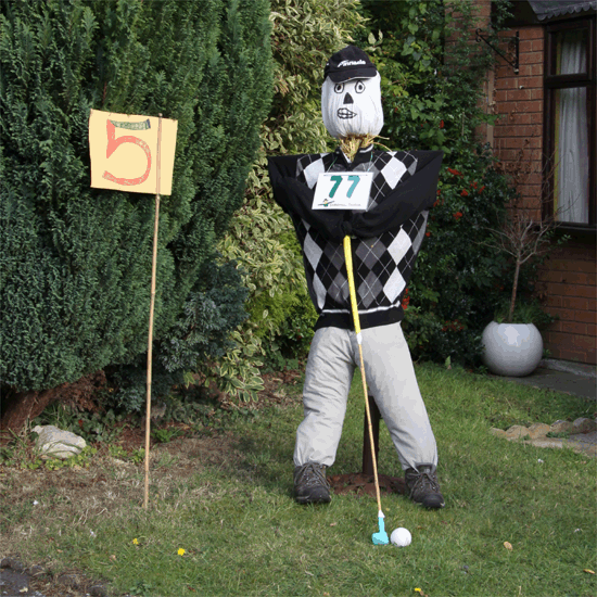 Scarecrow Festival 2011 at St Chad's Church, Pattingham South Staffordshire